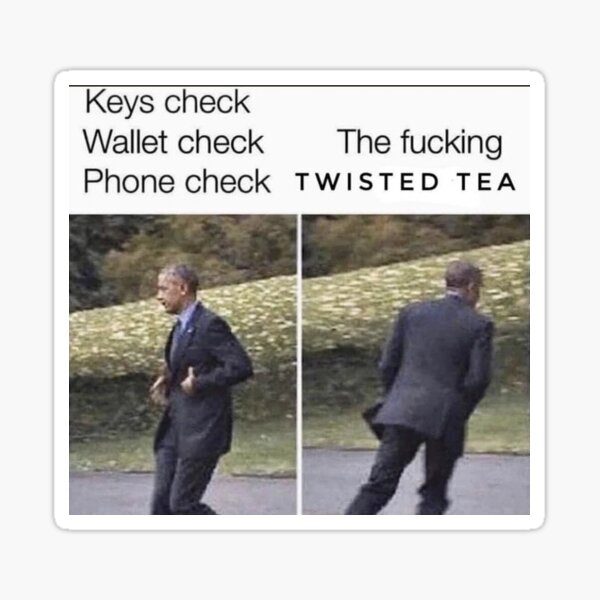 "Twisted Tea meme" Sticker for Sale by MEDDstore | Redbubble