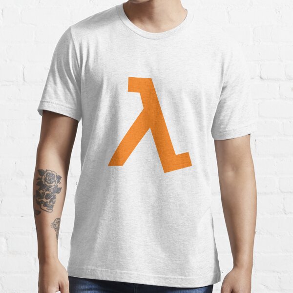 "Half-Life - Lambda Symbol" T-shirt for Sale by mandhlenkhosi | Redbubble | half t-shirts - life ...