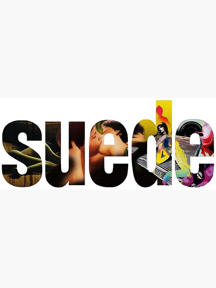 "Suede Band" Poster for Sale by christwers | Redbubble