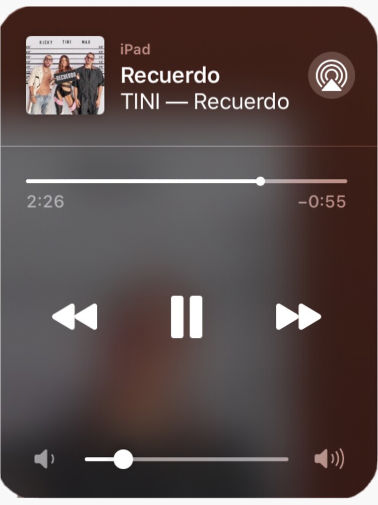 "Tini - Recuerdo" Sticker by TiniBelgicaFCO | Redbubble