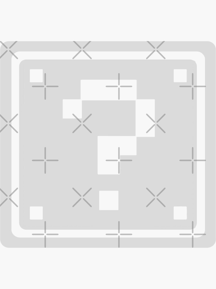 "Question Block Pixel" Sticker for Sale by Kolsab | Redbubble