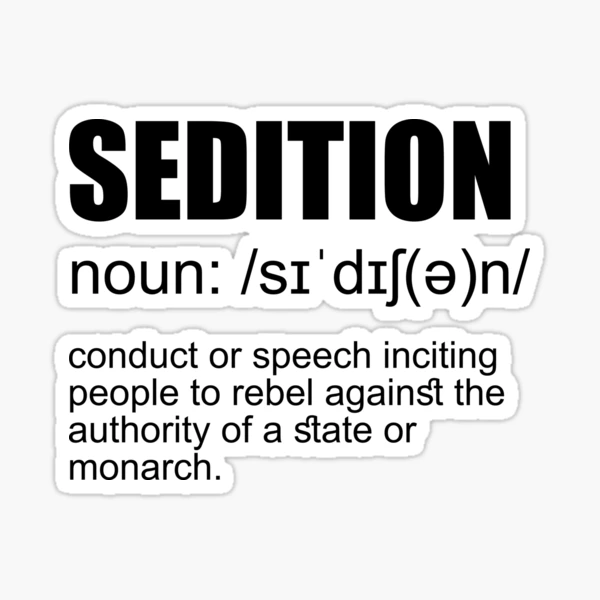 What does sedition mean store