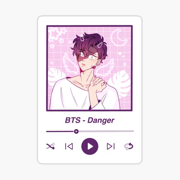 Pegatina «Lenguaje de señas Oh Gyoon yaoi Manhwa BTS reproductor MP3 ...