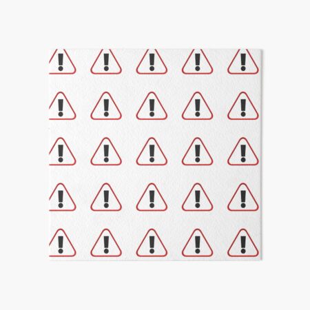 "Not allowed" Art Board Print by gokuldesign | Redbubble