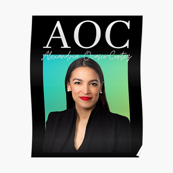 "AOC" Poster by kiltypleasure | Redbubble