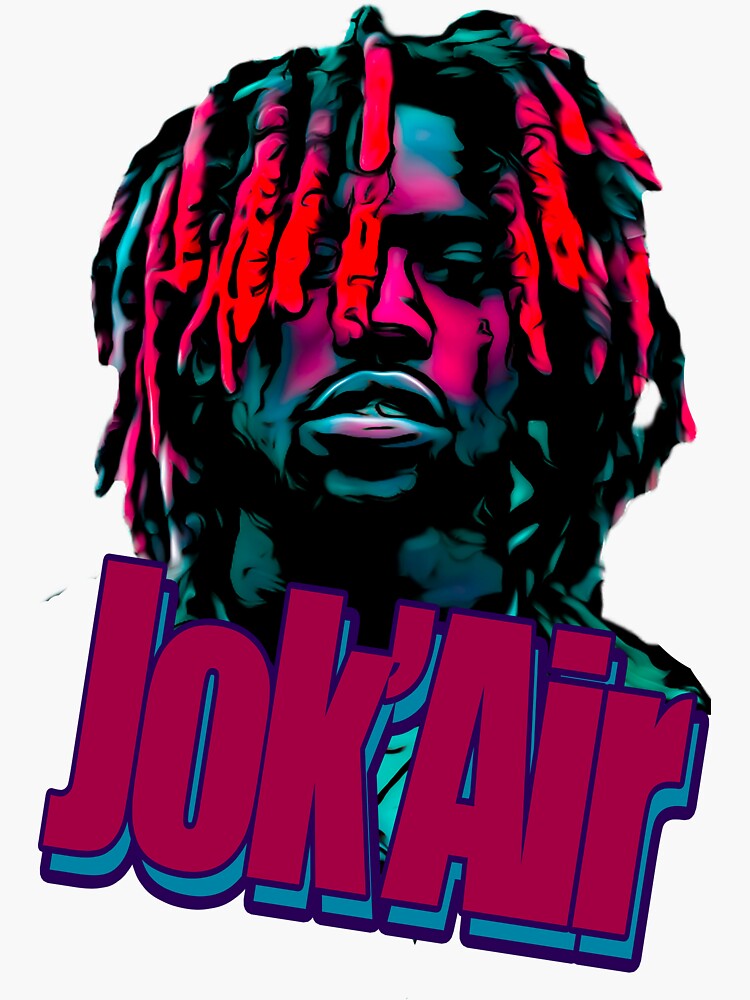 "Jok Rapper" Sticker by plantemind | Redbubble