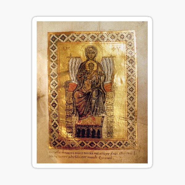 " Panachranta Theotokos, Orthodox Iconography" Sticker for Sale by The ...