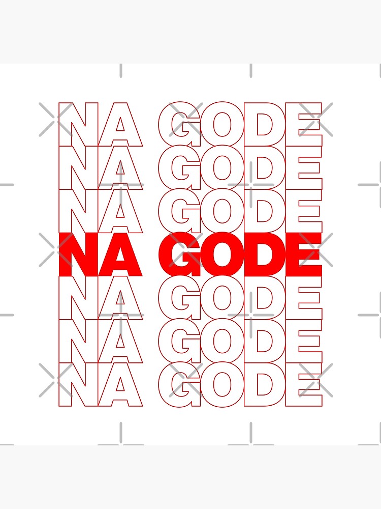 "Classic Thank You Repeating Pattern - Hausa (na gode)" Art Print for ...