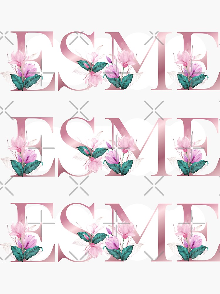 "Custom Esme Name Tag - Esme Label - Personalised Esme " Sticker for ...
