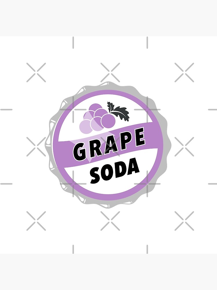 "Grape Soda : UP Bottle Cap" Poster for Sale by KylieBeth | Redbubble