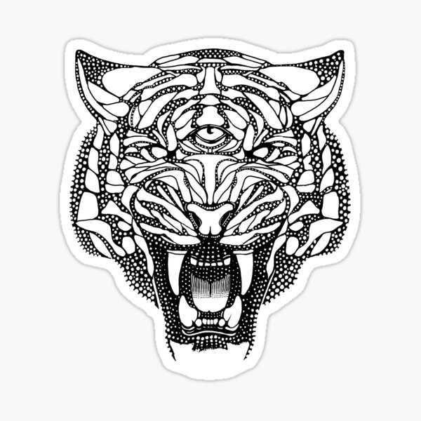 "Raja" Sticker for Sale by GrizzlyGaz | Redbubble