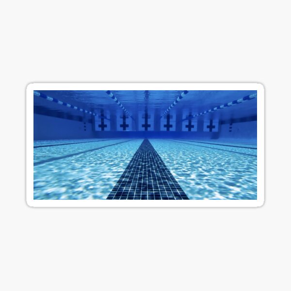 "swimming pool" Sticker by Arixond | Redbubble