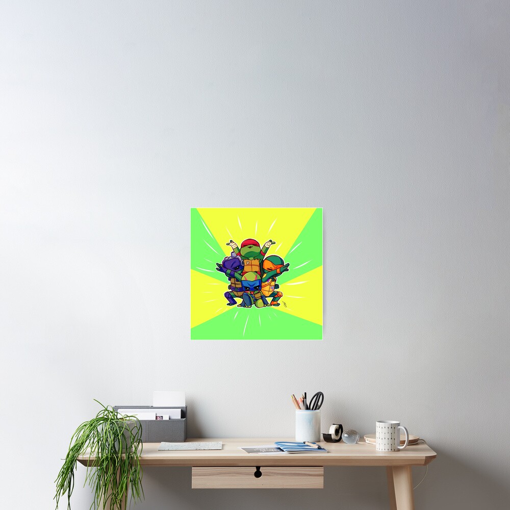 "chibi tmnt" Sticker for Sale by i3stars | Redbubble