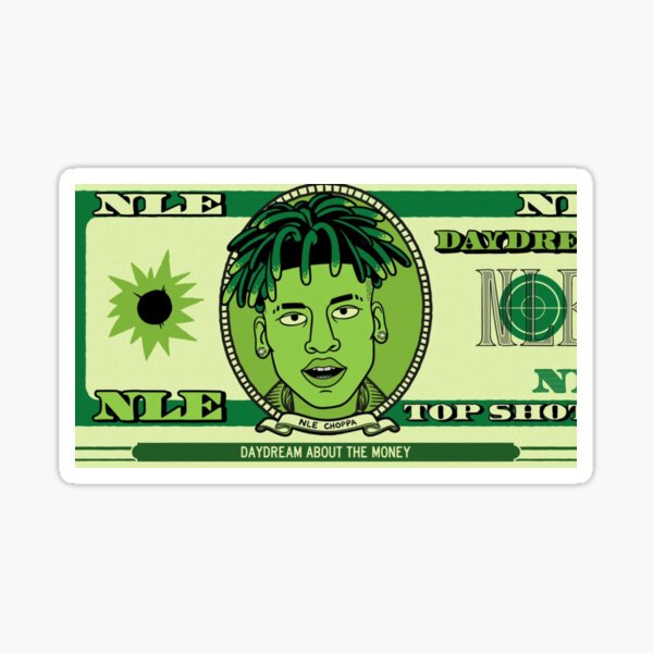 "NLE Choppa" Sticker for Sale by teoMatteo | Redbubble