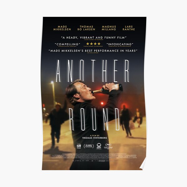 "Another Round (2020)" Poster for Sale by ToniImler | Redbubble