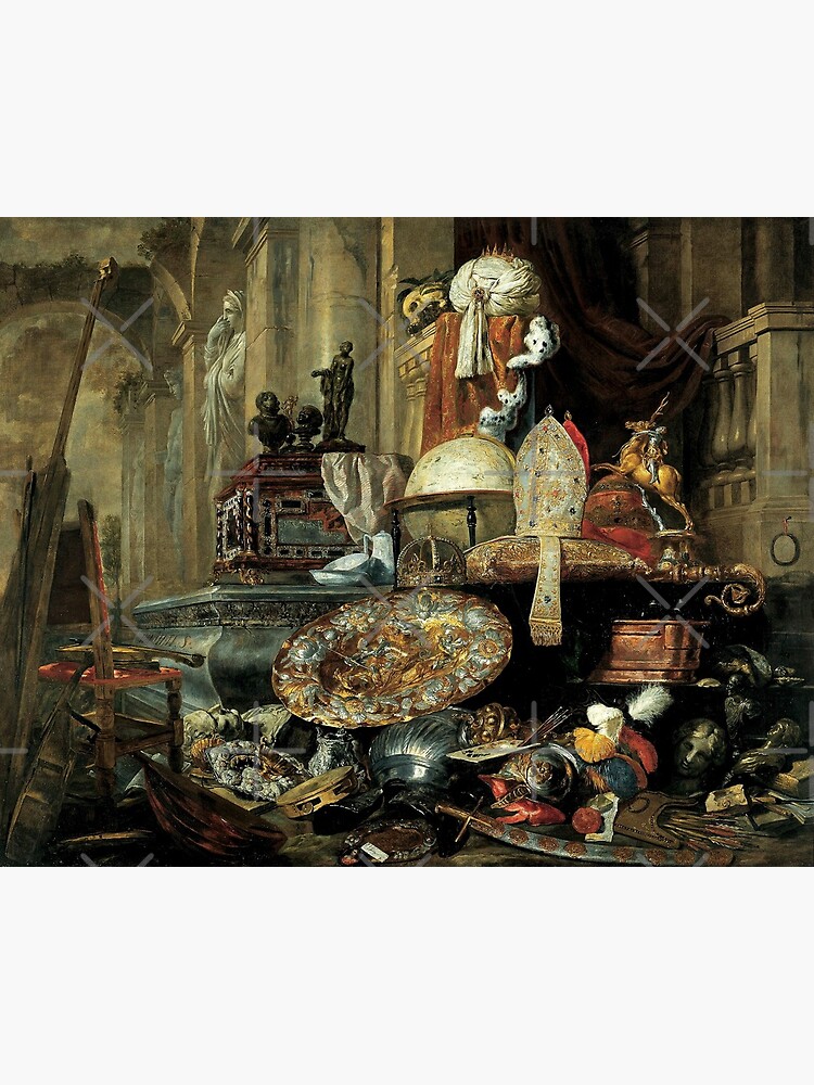 Lámina artística «Alegoría de las vanidades del mundo de Peter Boel ...