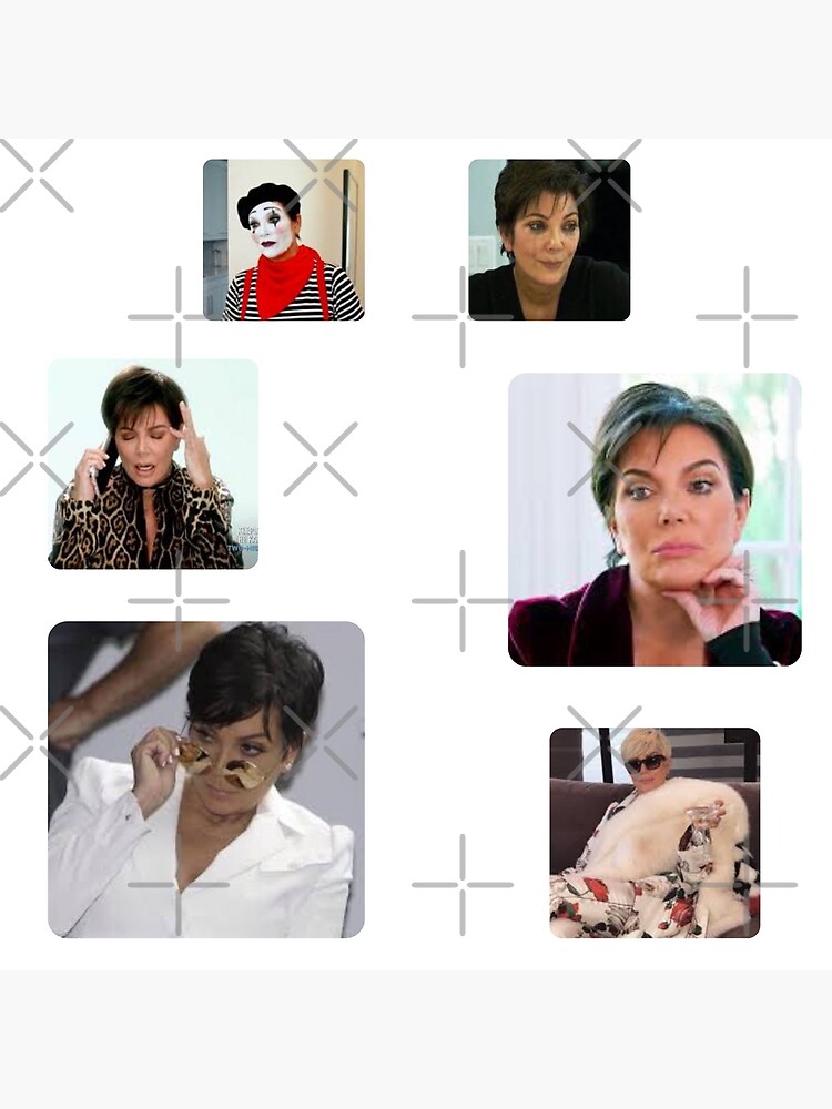 "The many faces of Kris Jenner" Poster by RaquelTaylor46 | Redbubble