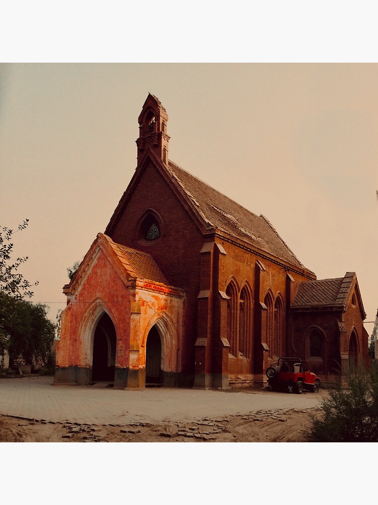 "Church, Multan, Pakistan" Sticker for Sale by SammarHussain | Redbubble