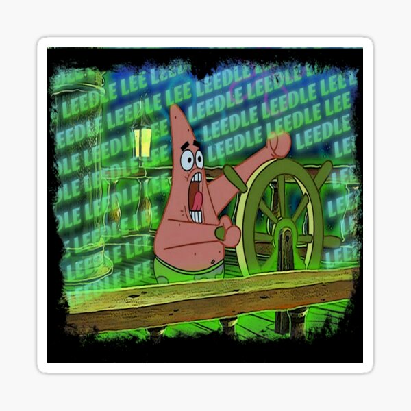 "Leedle Leedle Lee" Sticker by BubbleEmporium | Redbubble