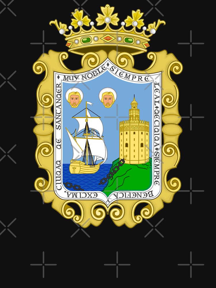 "santander flag coat of arms" T-shirt for Sale by mikoala50 | Redbubble ...