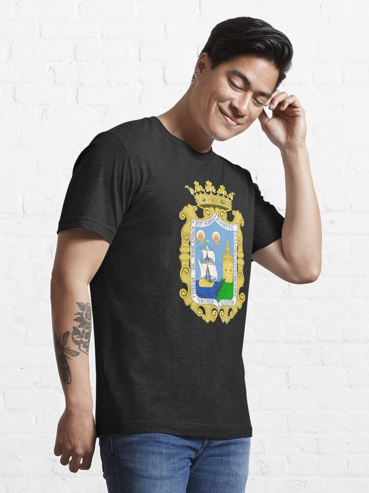 "santander flag coat of arms" T-shirt for Sale by mikoala50 | Redbubble ...