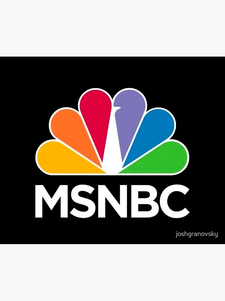 "MSNBC Logo" Art Print for Sale by joshgranovsky | Redbubble