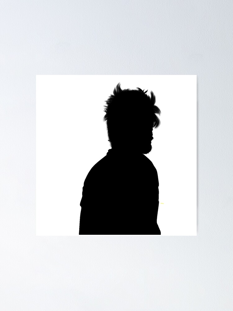 "Shadow Man" Poster by Varshaumesh | Redbubble