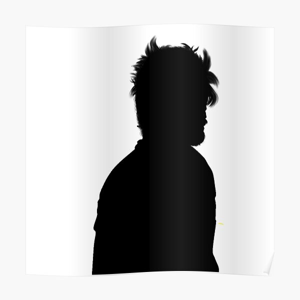 "Shadow Man" Poster by Varshaumesh | Redbubble
