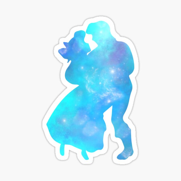 "Prince and princess" Sticker for Sale by WhateverHerFace | Redbubble