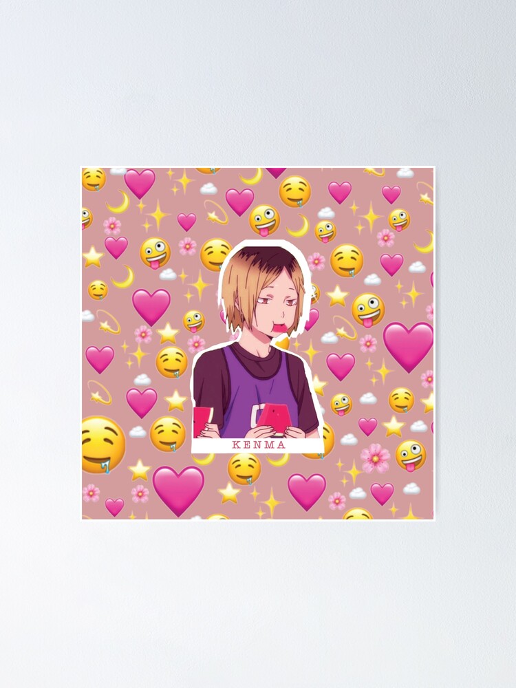 "KENMA EATING WATERMELON" Poster for Sale by Jeannina | Redbubble