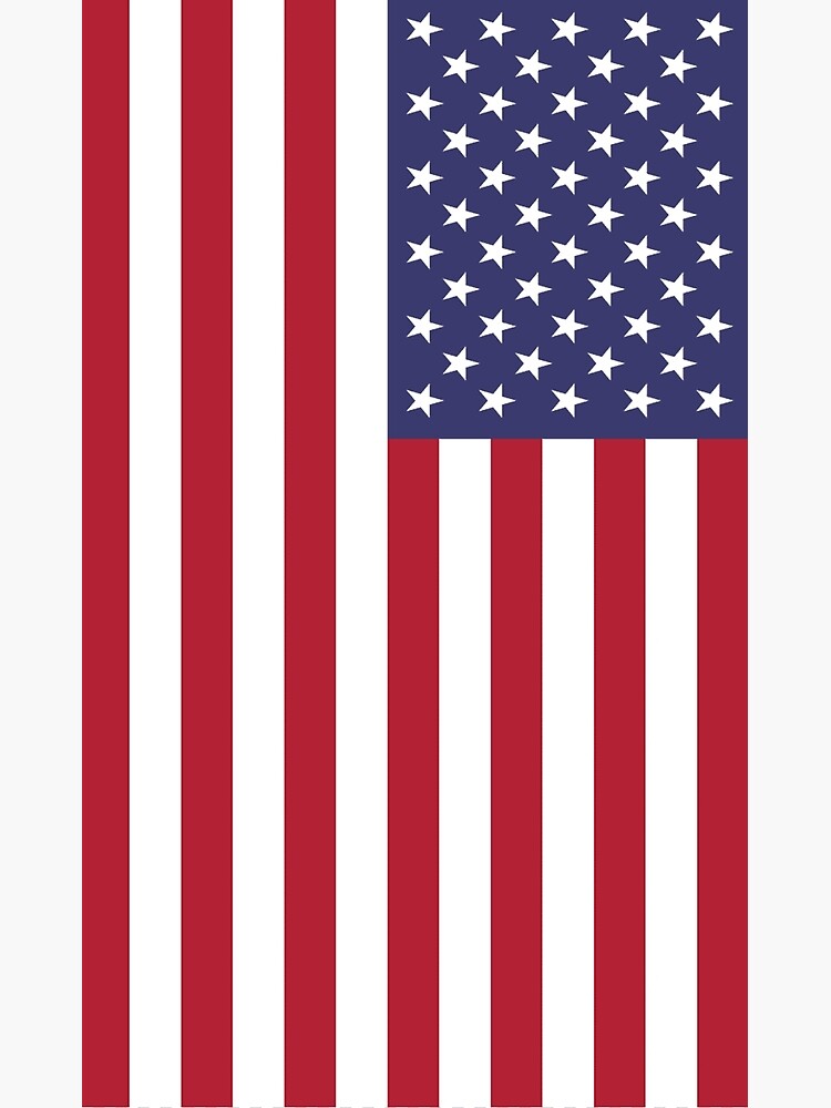 "American flag color" Poster by khaledos | Redbubble