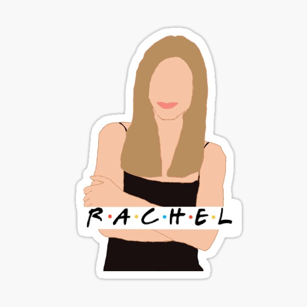 "Rachel Sticker "The Livi Design"" Sticker for Sale by peytongrons ...