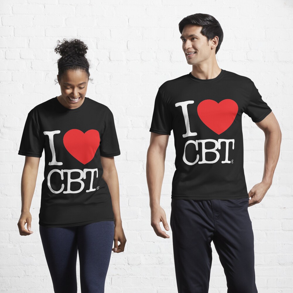 "I Love CBT" Sticker for Sale by cook-n-ball | Redbubble
