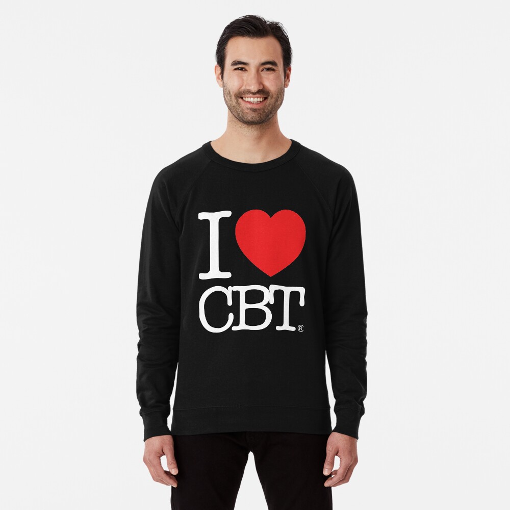"I Love CBT" Sticker for Sale by cook-n-ball | Redbubble
