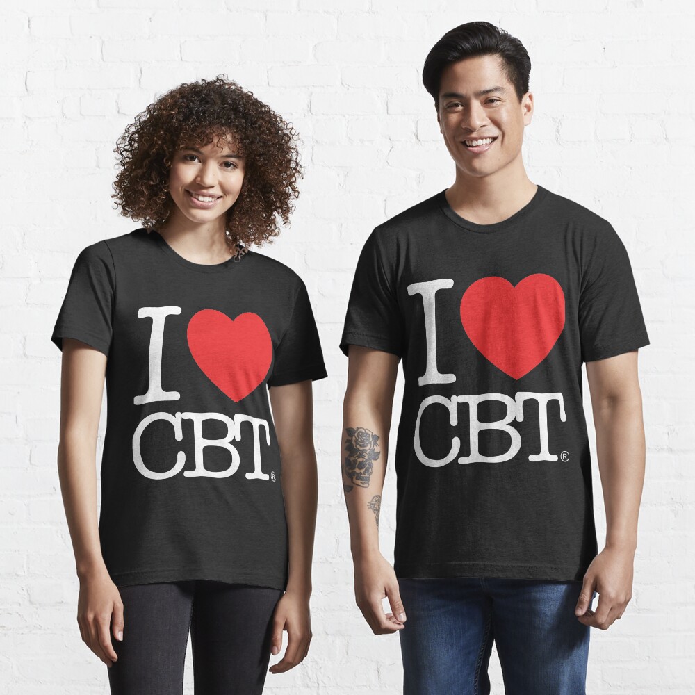 "I Love CBT" Sticker for Sale by cook-n-ball | Redbubble