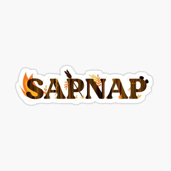 "SAPNAP" Sticker by averywagner | Redbubble