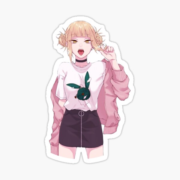 "My Hero Academia Toga" Sticker by Cartoon-Star | Redbubble