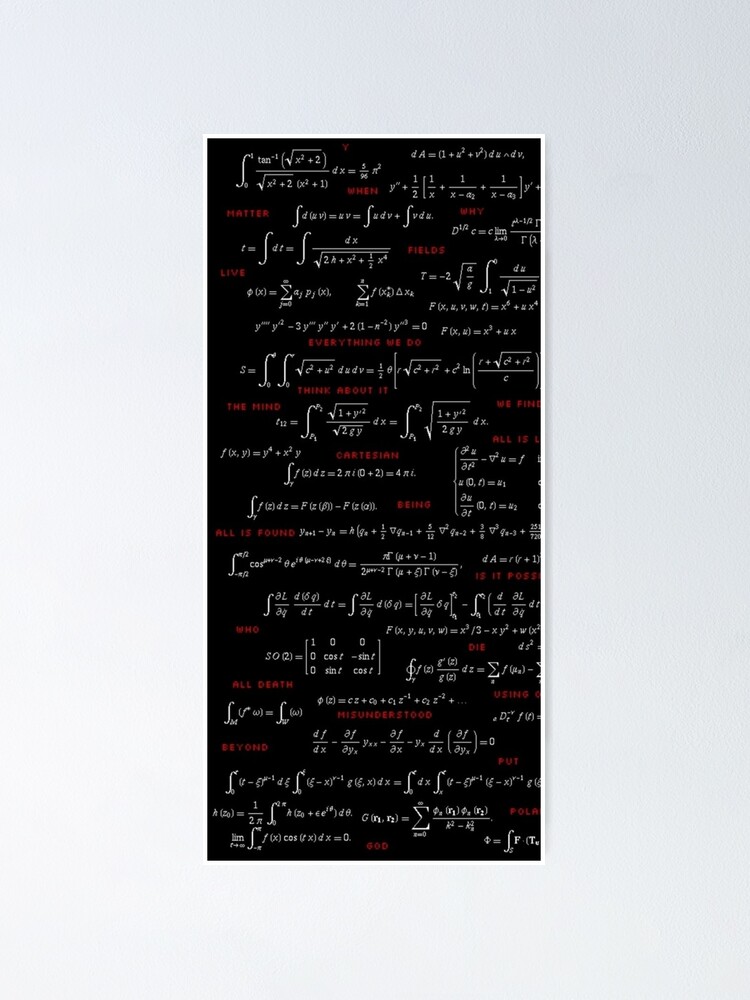 Math Graffiti Posters