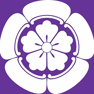 "Oda Clan Kamon/Mon White/Purple" Tapestry for Sale by JollyImp | Redbubble