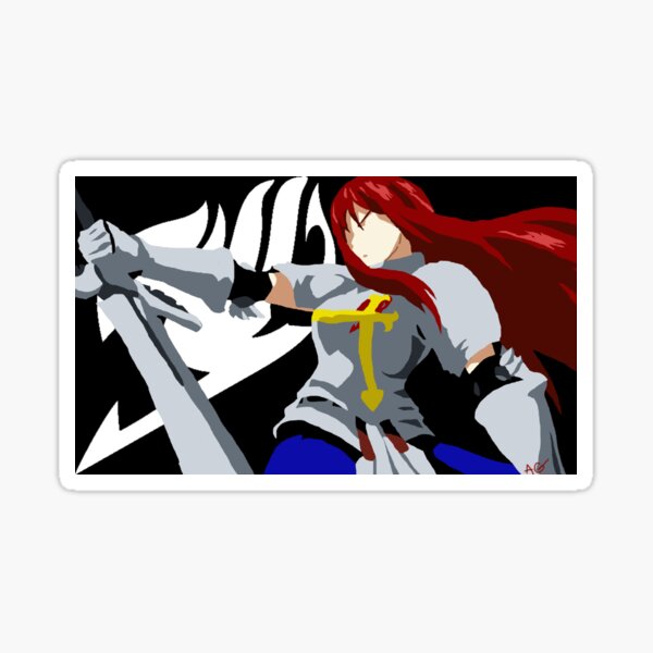 Stickers sur le thème Erza Scarlet | Redbubble