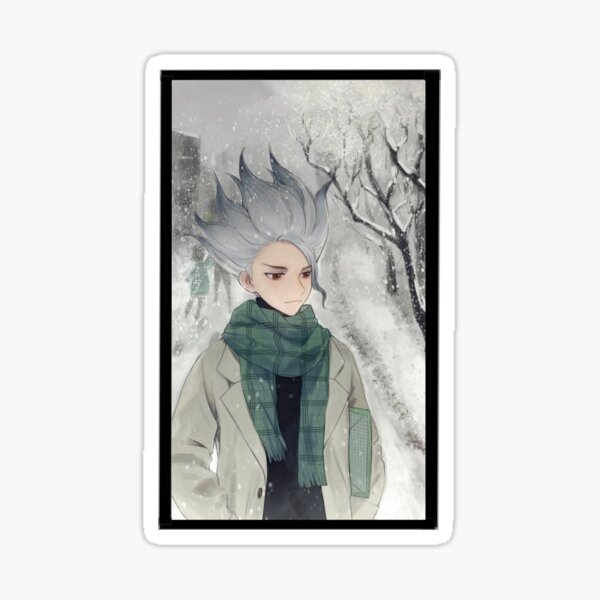 " Senku Ishigami" Sticker by HaneStore | Redbubble