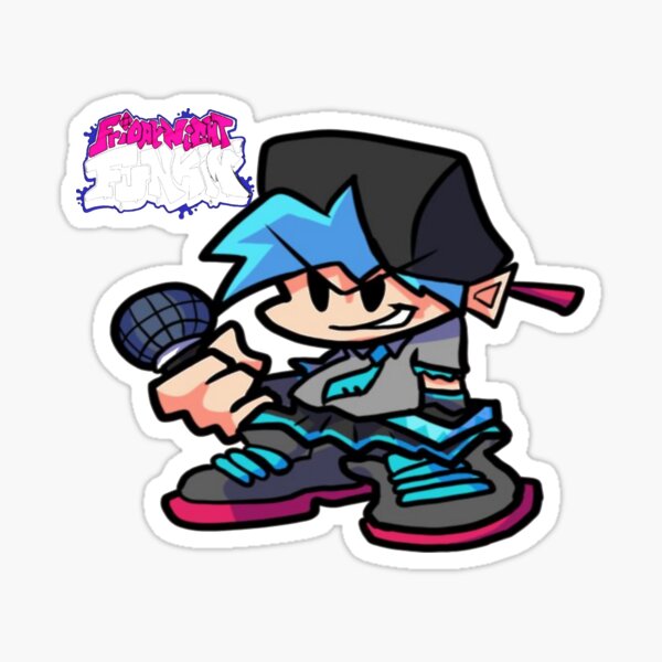 "FNF" Sticker for Sale by NinesRBShop | Redbubble
