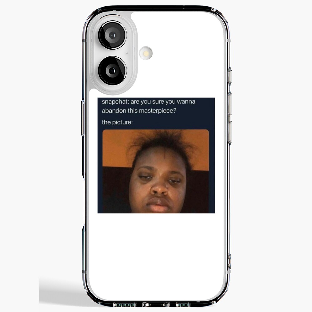 "Snapchat meme " Sticker for Sale by A44y1234 | Redbubble