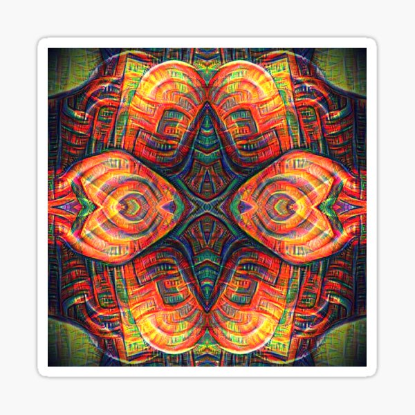 "Psy colors" Sticker for Sale by naomian | Redbubble