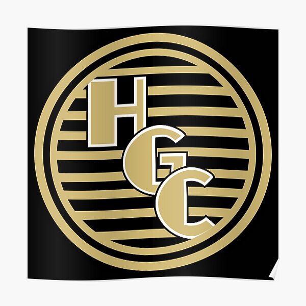 "Hollywood Ghost Club Logo" Poster von TheQueuingLife | Redbubble