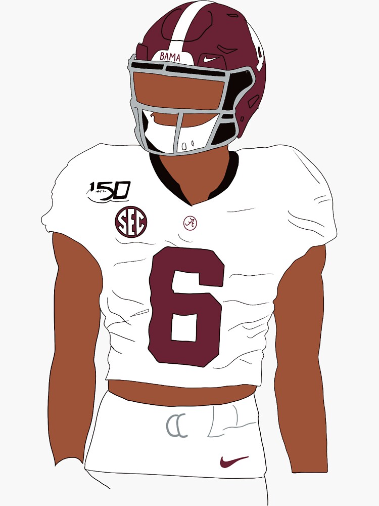 "DeVonta smith " Sticker for Sale by maddiebeardx | Redbubble