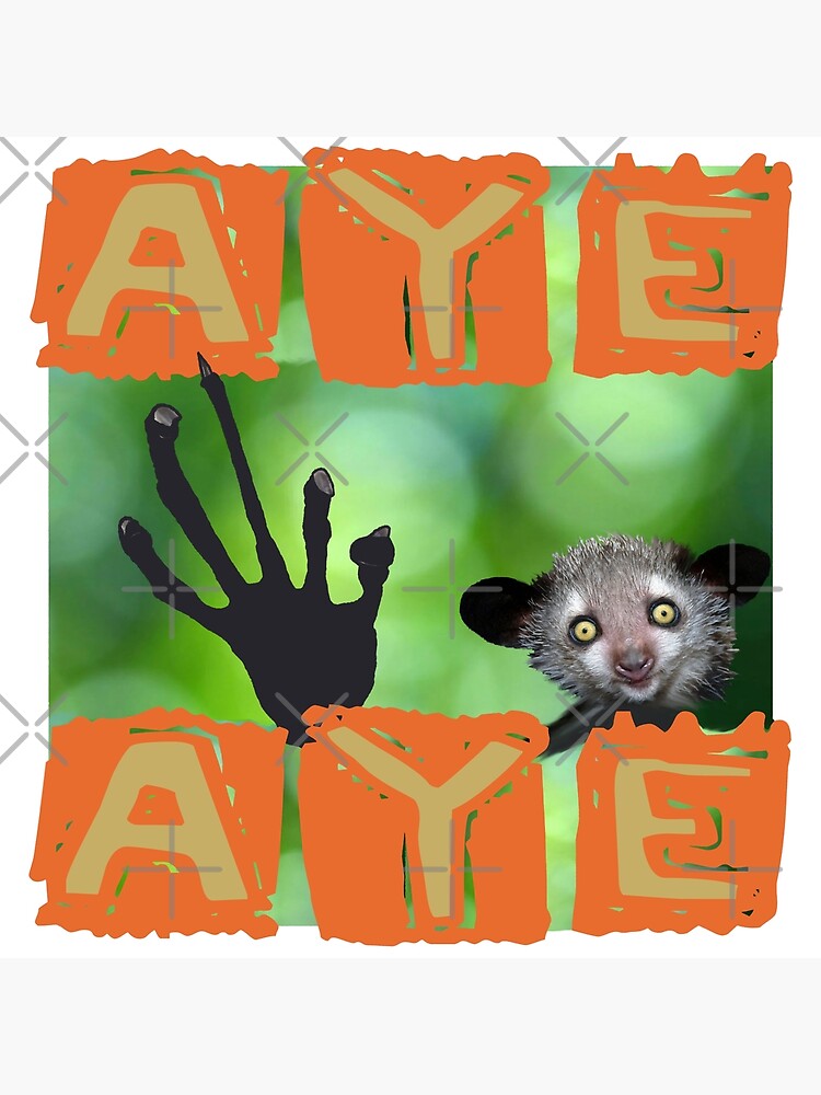 "Aye-aye" Poster by 300Spikes | Redbubble