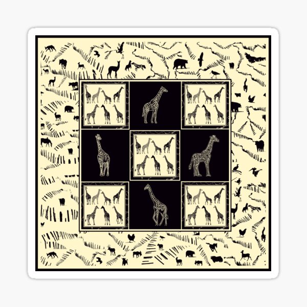 "Giraffes" Sticker by livehonestly | Redbubble