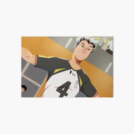 "Bokuto Screencap Redraw" Art Board Print by heyitssophia | Redbubble