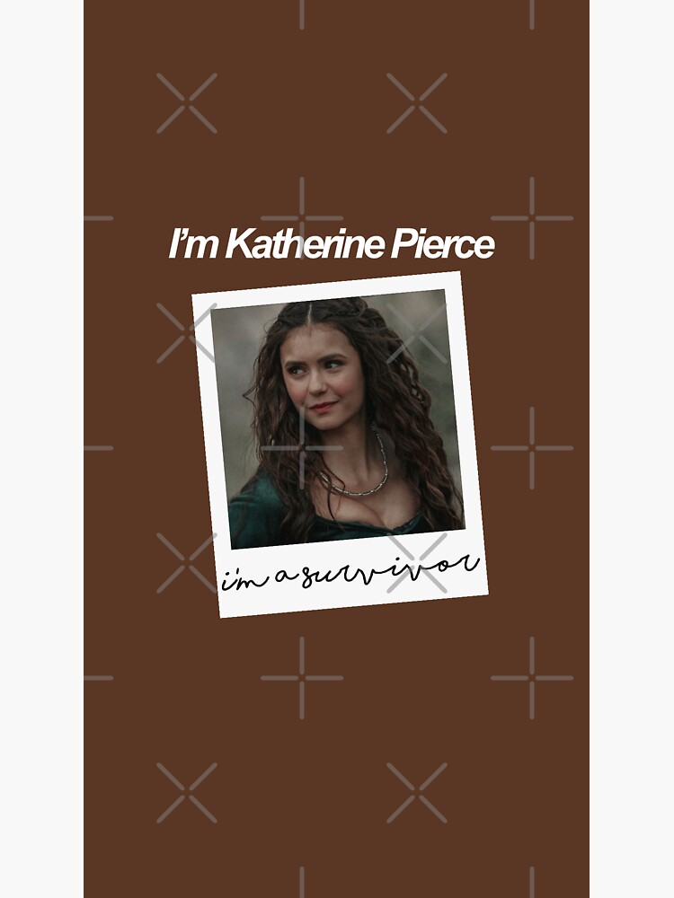 "Katherine Pierce " Sticker for Sale by christinag7 | Redbubble